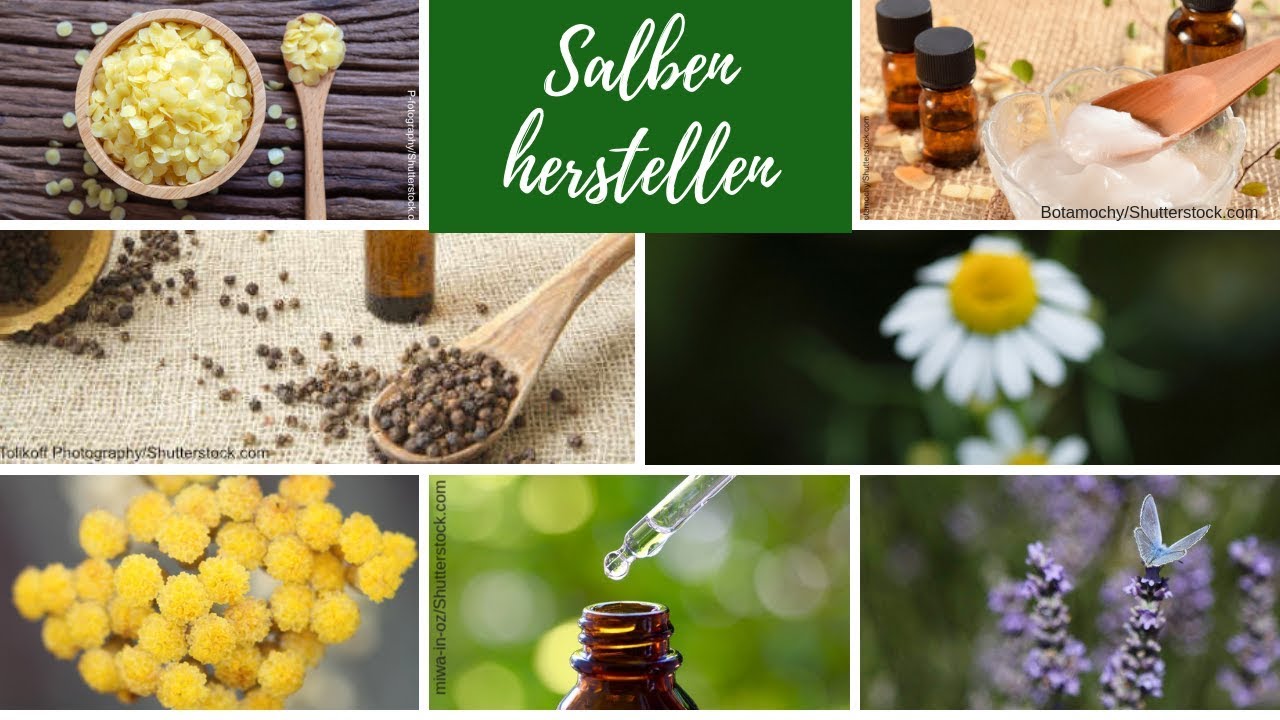 Salben herstellen - Wie stellst du eine wunderbar gehaltvolle Salbe her ...