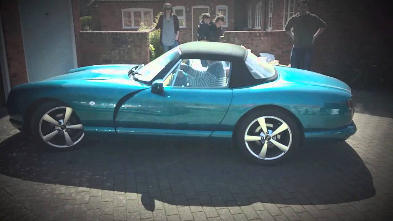 TVR Start up and Drive - Chimaera 4.0 V8 - YouTube