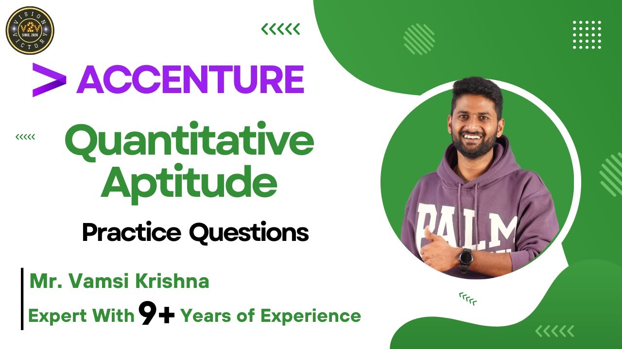 Accenture | Quantitative Aptitude - Practice Questions | #v2v # ...