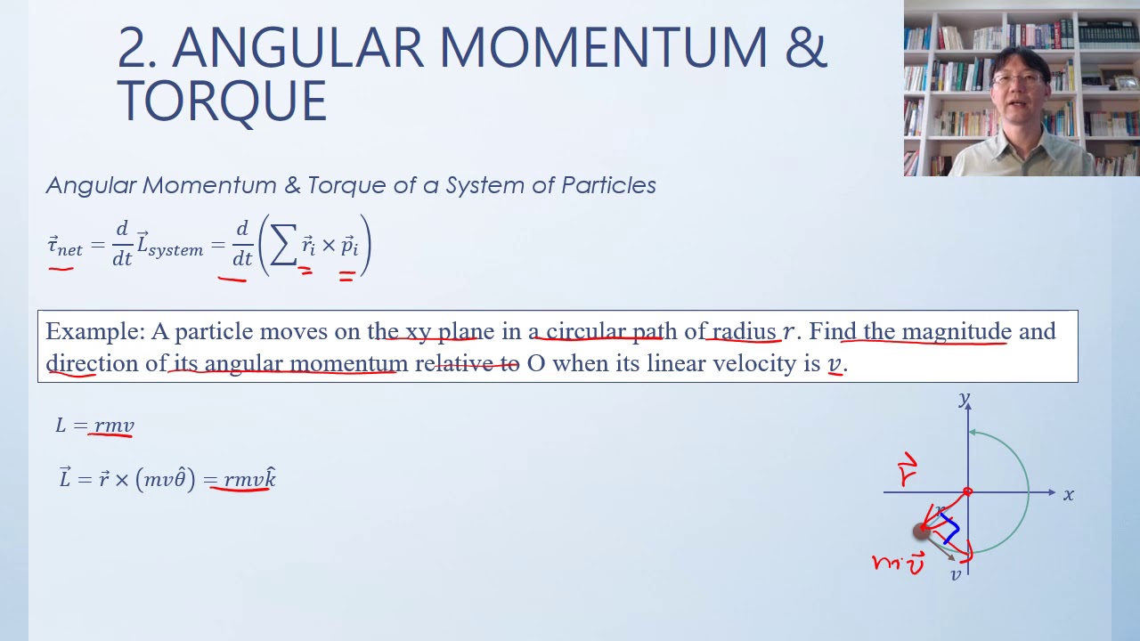 Lec76 物理(一) Angular Momentum & Torque - YouTube