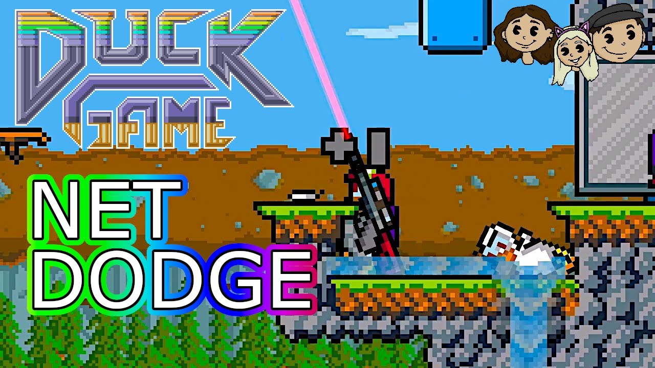 Duck Game Gameplay #74 : NET DODGE | 3 Player - YouTube