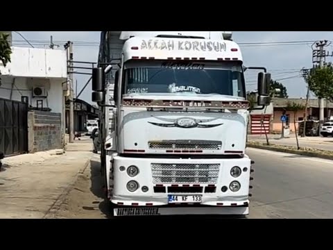 Ford Cargo Beyaz Kupa Kamyon Egzozcu İsmail Adana  (tema 16) ADANA