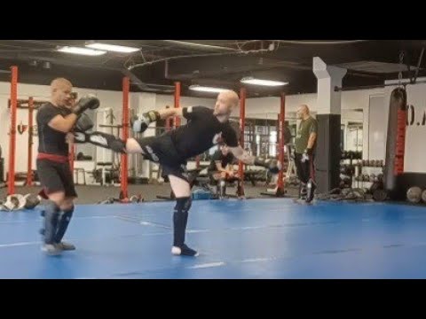 Kickboxing Saturdays- Coach Derek and Marco - YouTube