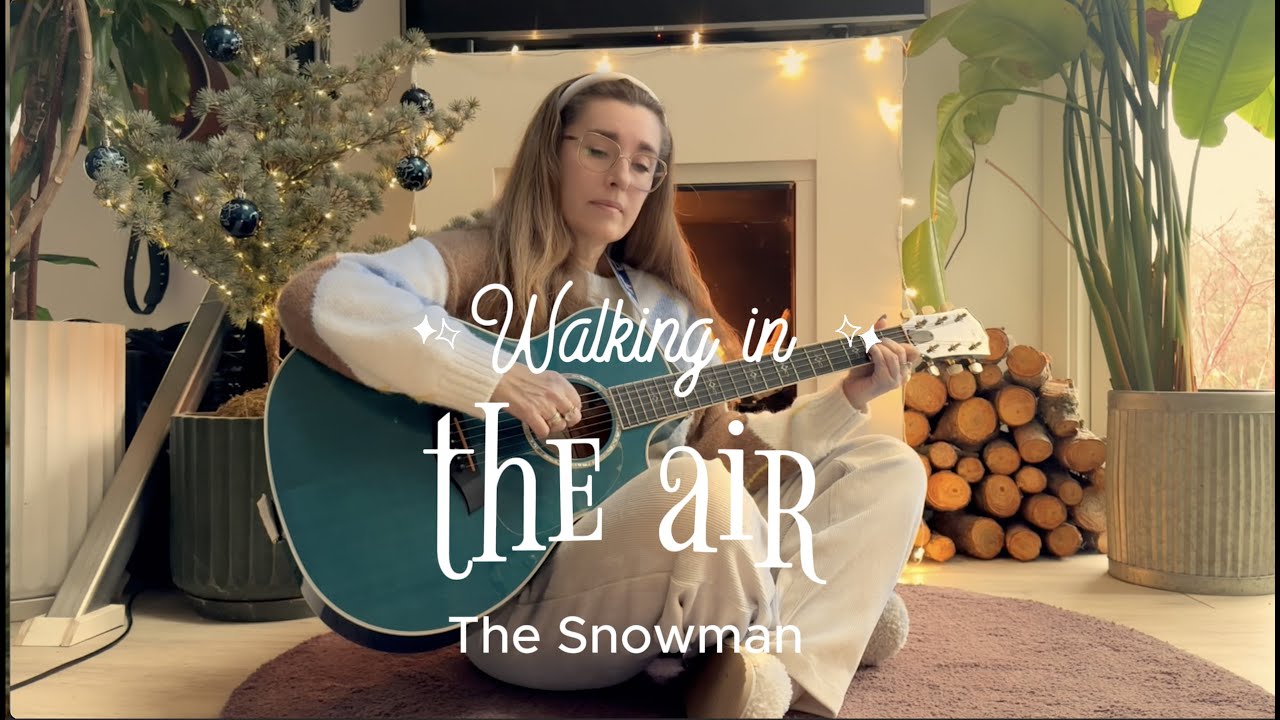 Walking in the Air (The Snowman)⛄️ | Intimate Acoustic Guitar by the ...