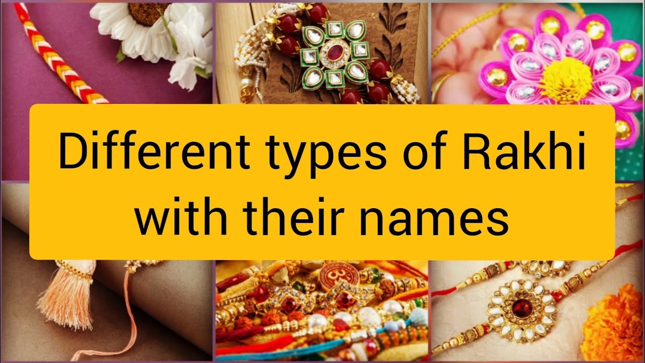 Different types of Rakhis with their names | #RakshaBandhan #Rakhi ...