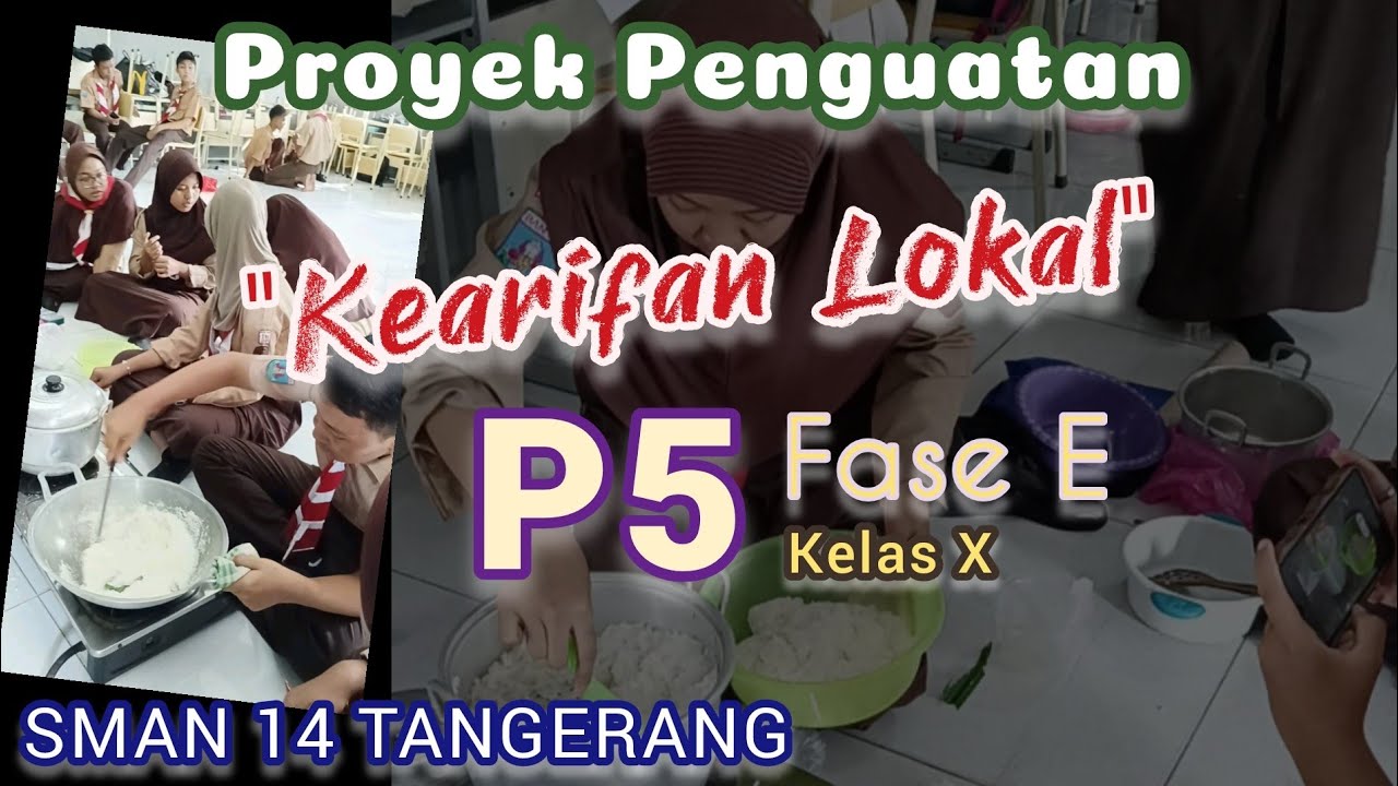 PROYEK PENGUATAN PROFIL PELAJAR PANCASILA: UJI COBA AKSI P5 KEARIFAN ...