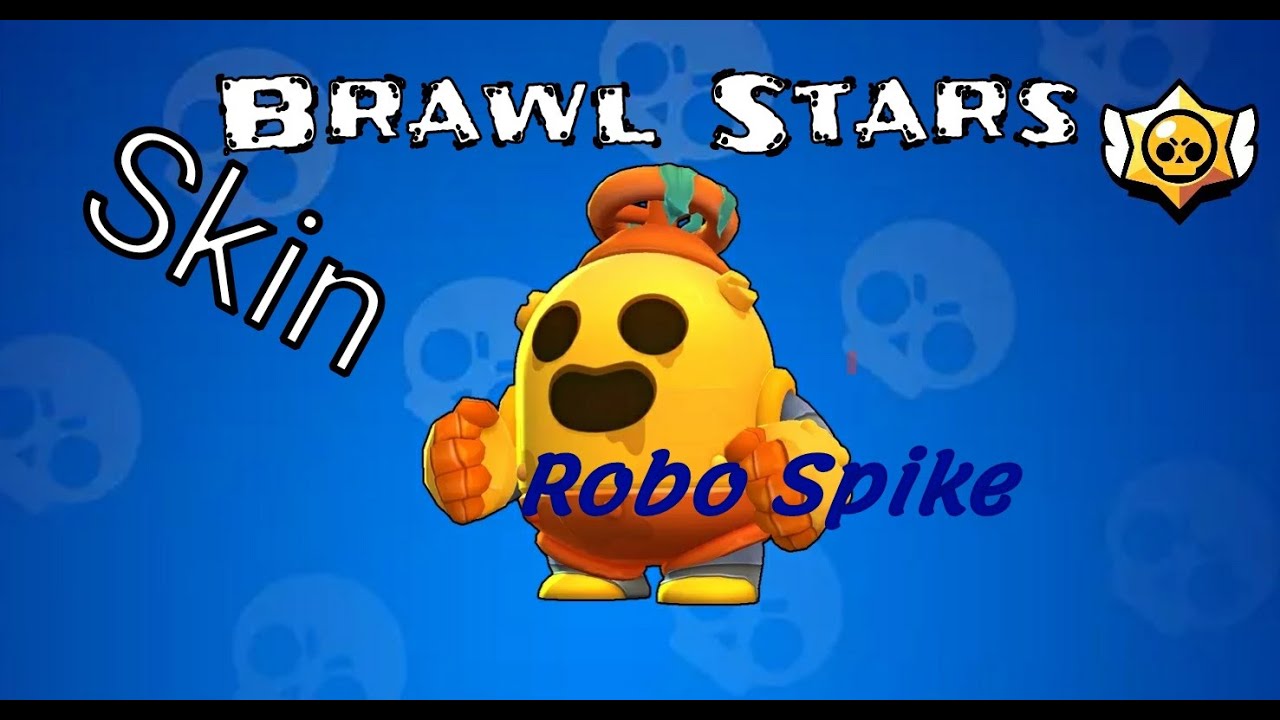Brawl Stars- Robo Spike's Skin- Animation, Winning pose and losing pose ...