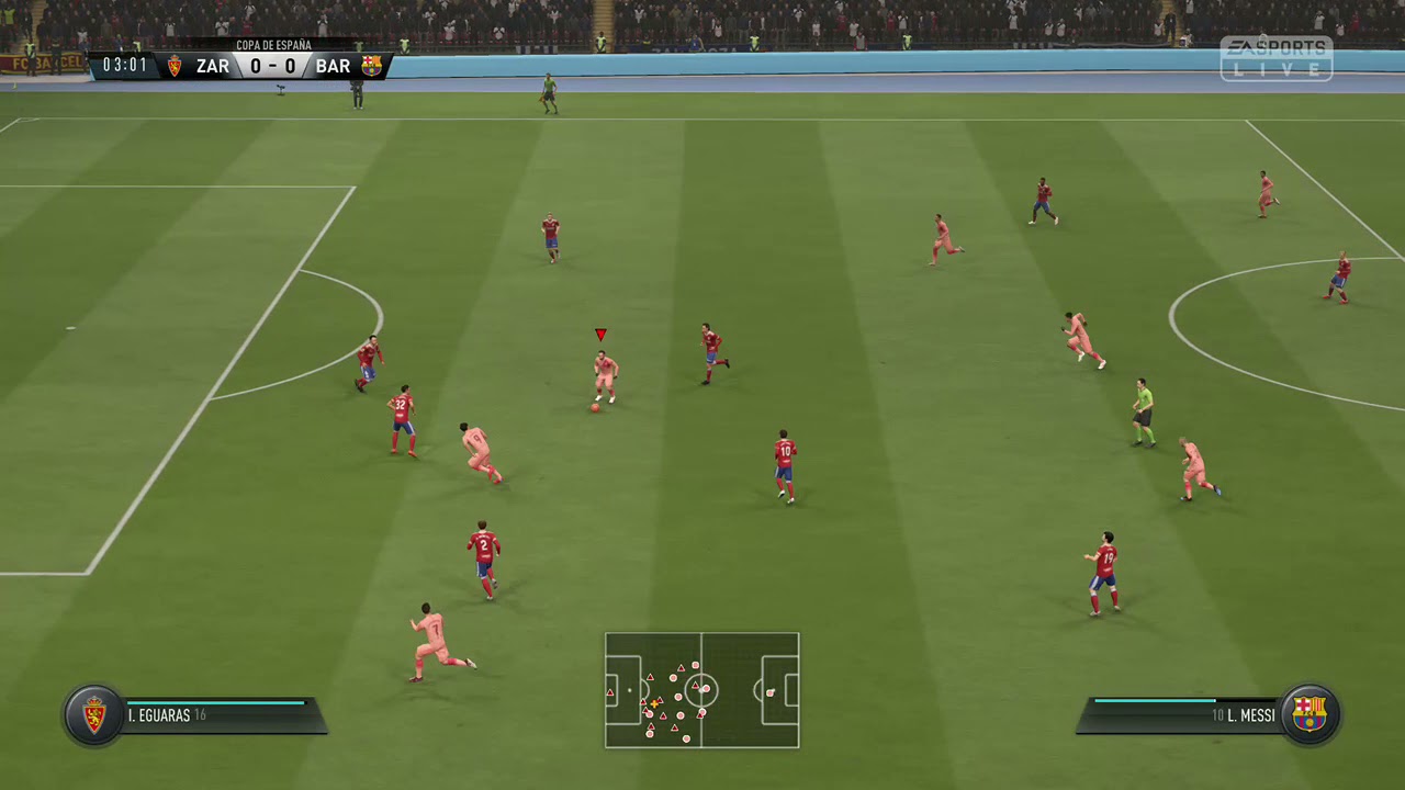 FIFA Messi Rainbow Flick Goal - YouTube