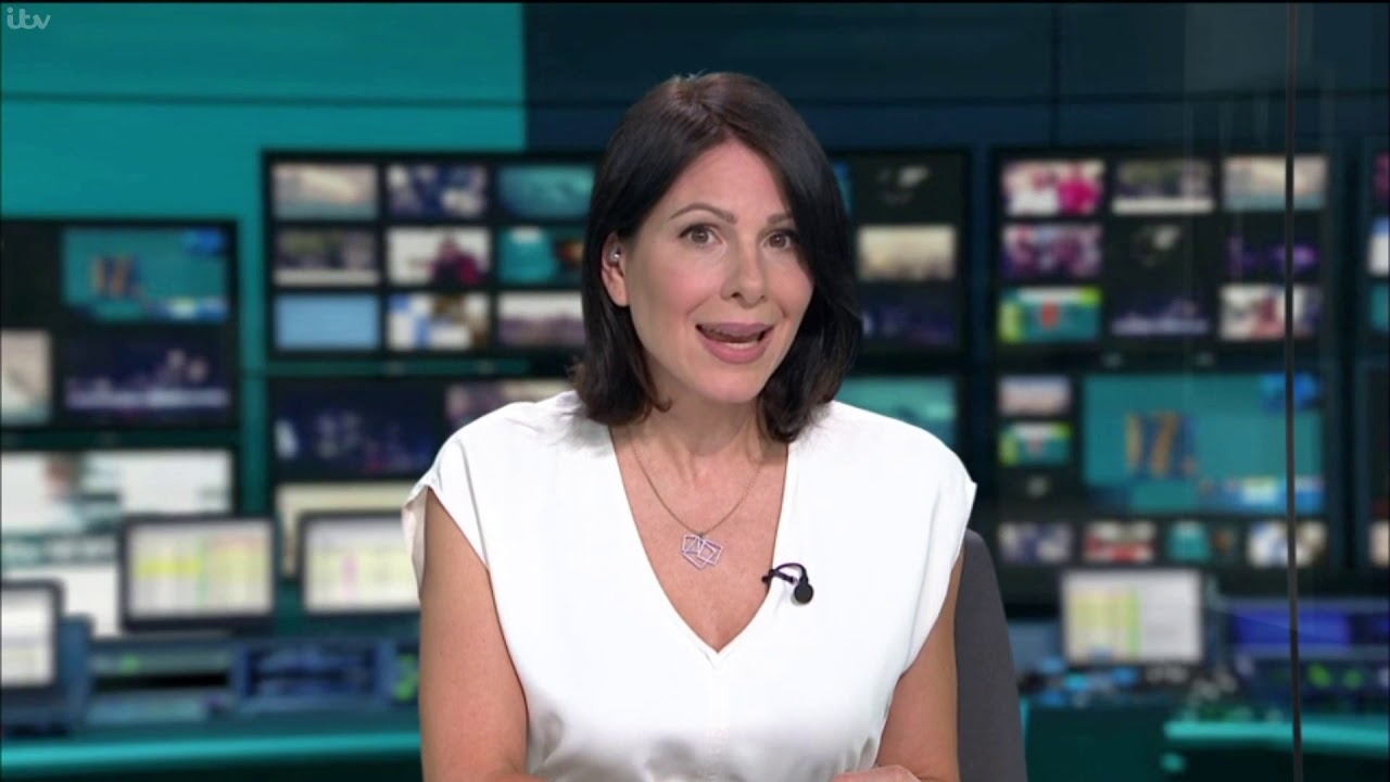 Lucrezia Millarini - ITV News 12th July 2020 - YouTube