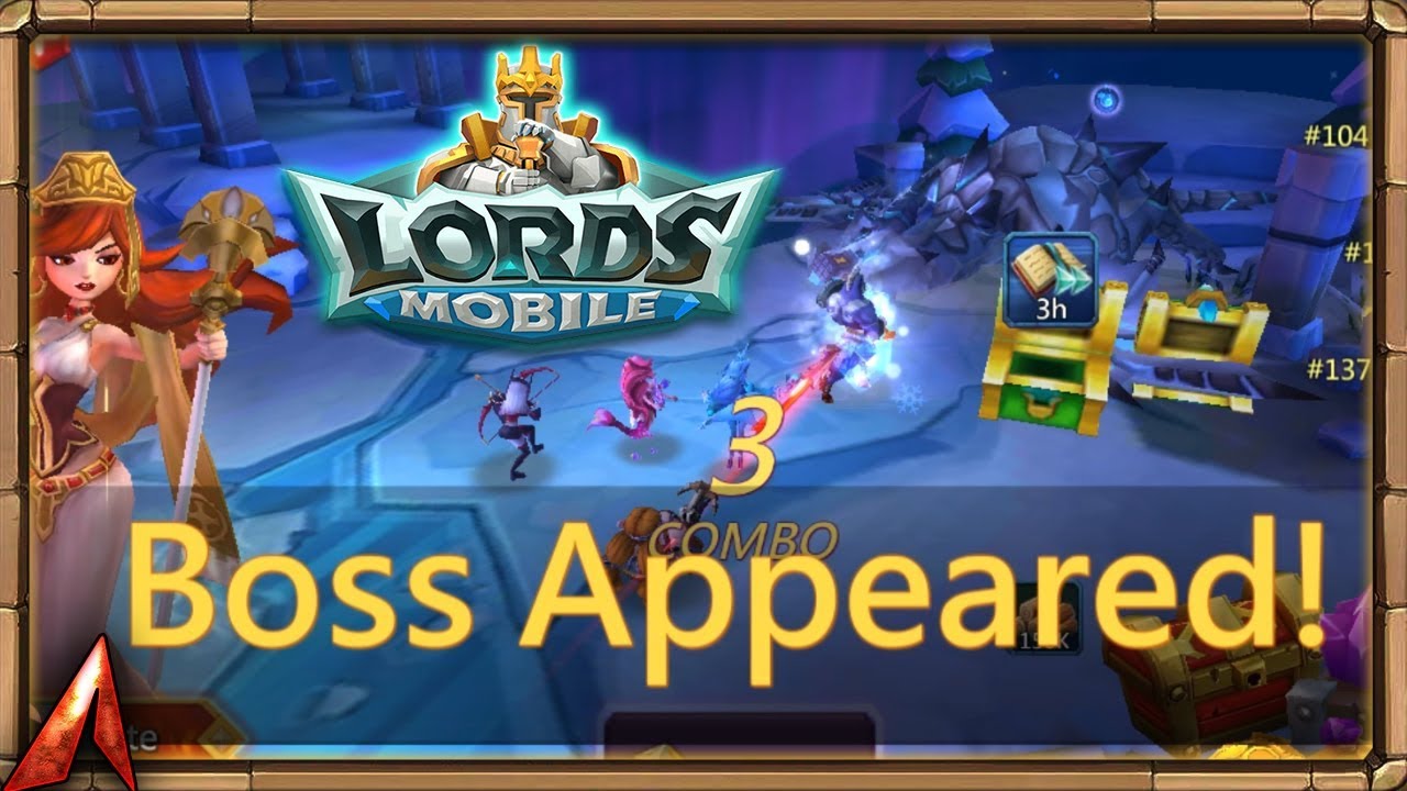 Lords Mobile: Labyrinth Boss Appears! Tons of gems! - YouTube