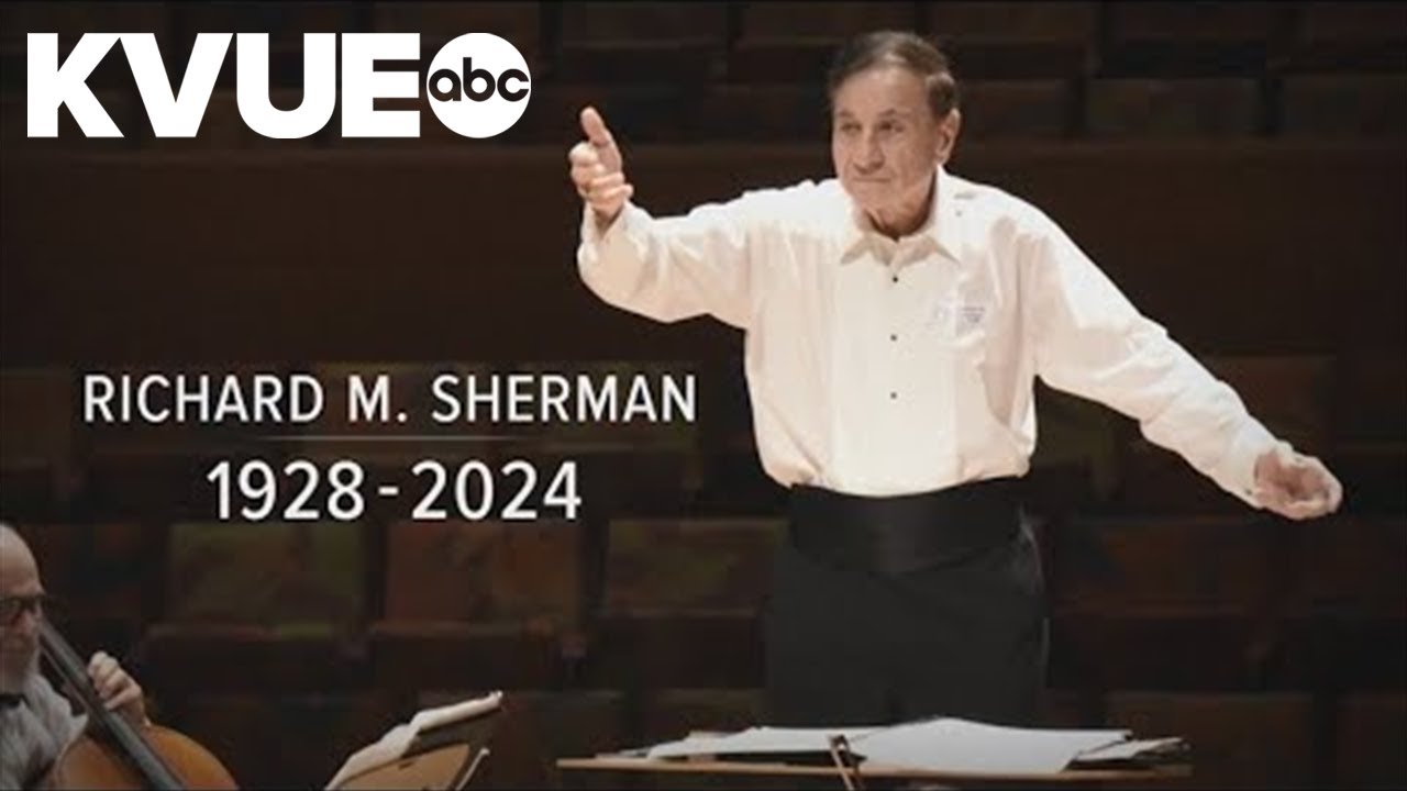Legendary Disney songwriter Richard Sherman dies at 95 - YouTube