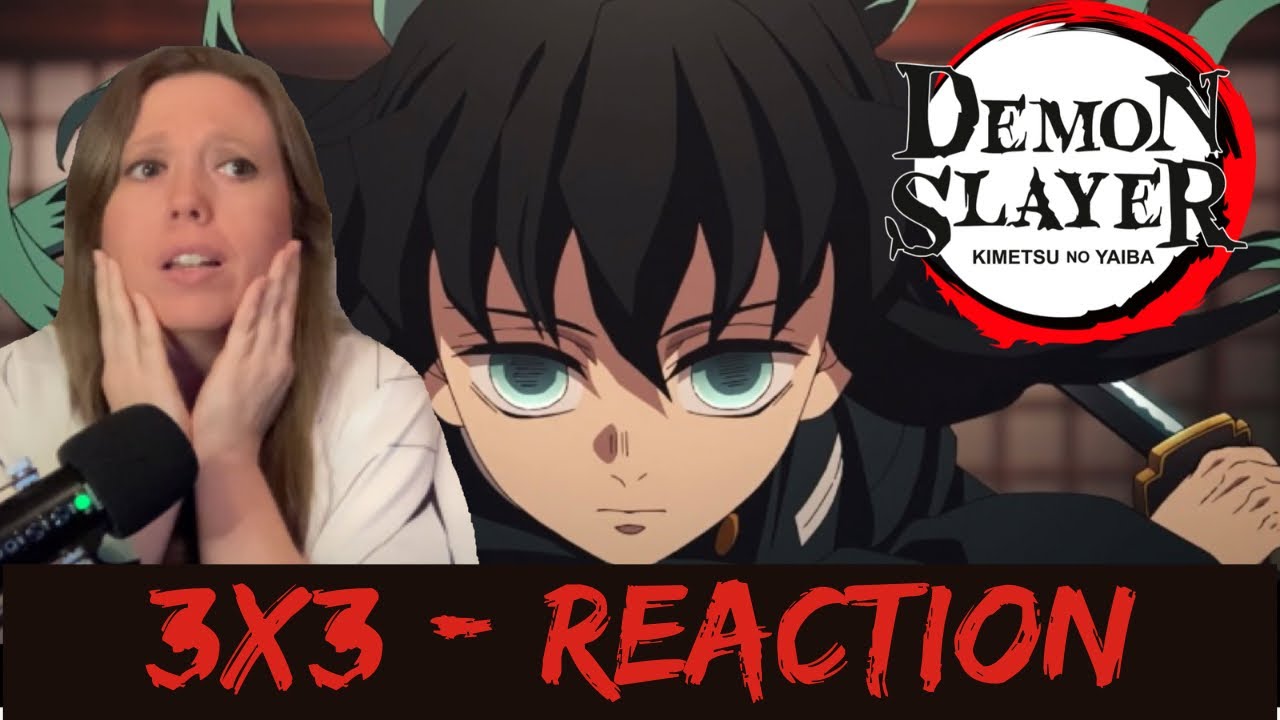 Upper Rank Demons are NO JOKE! Demon Slayer - 3x3 - REACTION! - A Sword ...