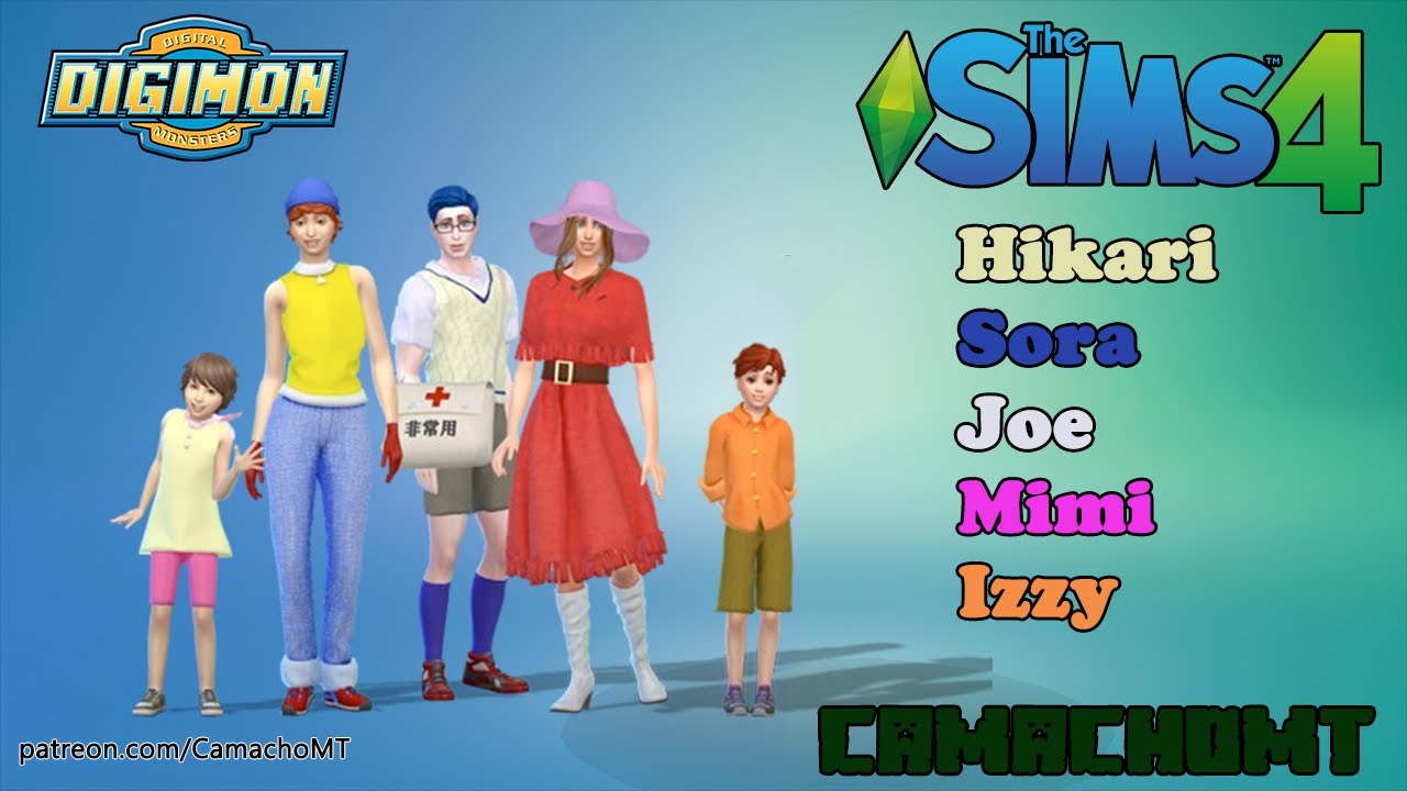 Digimon | Digimon | Sims 4 | - YouTube
