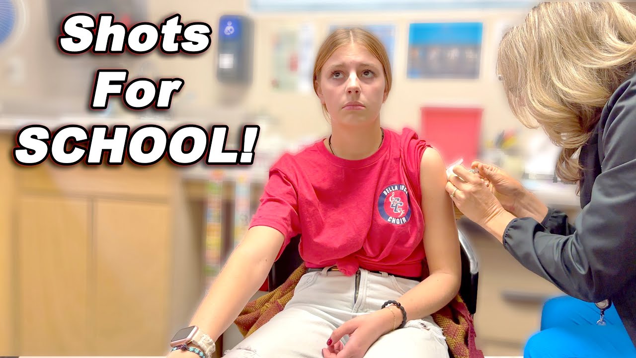 Getting 7 Shots For High School! - YouTube