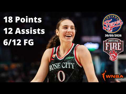 Carla Leite 18 Points vs Indiana Fever - WNBA 2026