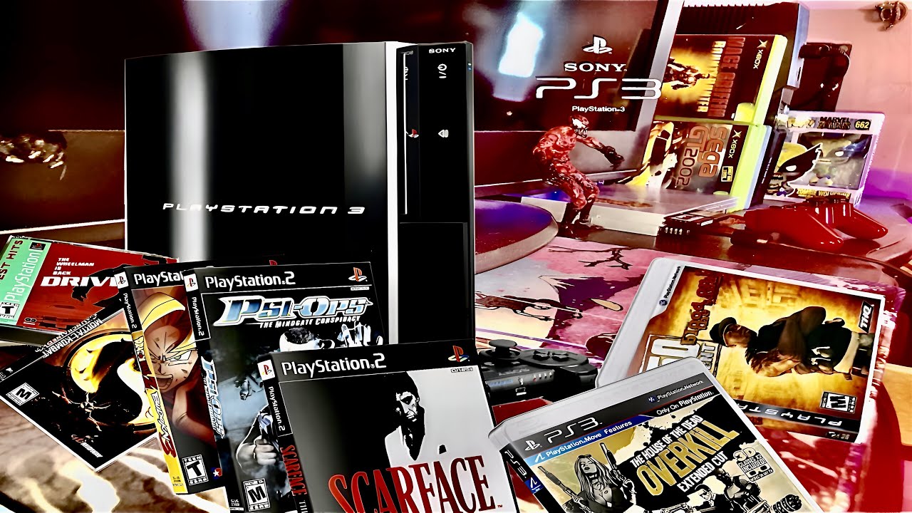 BACKWARDS COMPATIBLE PS3 UNBOXING + GAMEPLAY ️[PS3 + PS2 GAMES] 🎮 PT. 1 ...