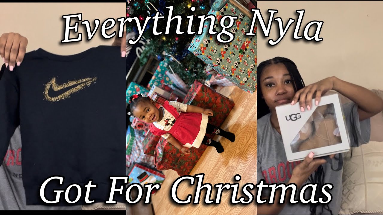 What Nyla Got For Christmas!!! - YouTube