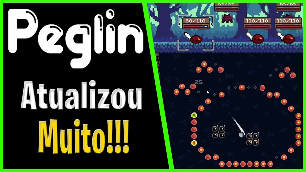 ROGUELIKE + PINBALL VOLTOU! - Peglin - #4 PTBR - YouTube