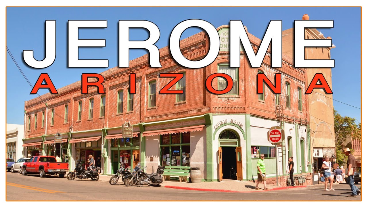 JEROME AZ | Driving through the most haunted town in Arizona, Jerome ...