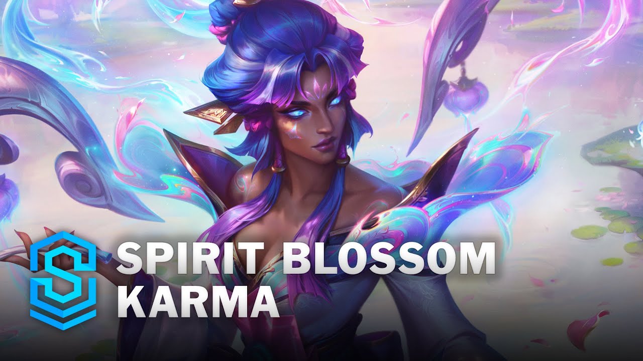 Spirit Blossom Karma Skin Spotlight - League of Legends @SkinSpotlights