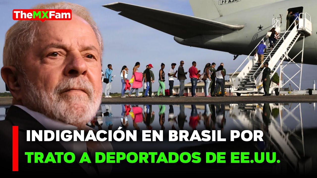 🔴NOTICIAS | TRATO DENIGRANTE A DEPORTADOS: BRASIL PIDE EXPLICACIONES ...