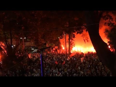 24 Haziran gecesi Hendek'te coşkulu kutlama
