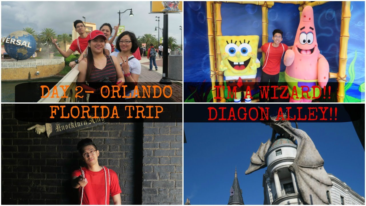 I'm a WIZARD! - Orlando Florida Trip Day 2 (Vlog) - YouTube