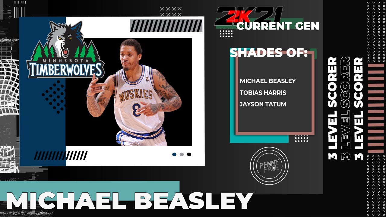 NBA 2K21 MICHAEL BEASLEY BUILD IS A BEAST INSIDE OUT SCORER - SHOOT ...