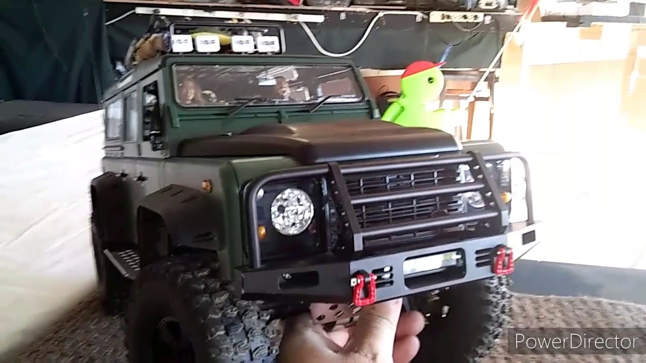 TRX4 / Injora Defender body alternate Mount & Bumper Mod, HobbyPark ...