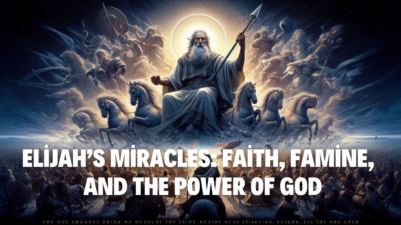 Elijah’s Miracles: Faith, Famine, and the Power of God - YouTube