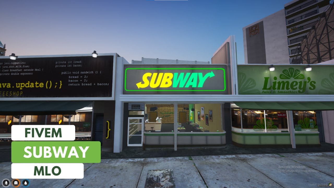 Subway mlo fivem | Fivem Mods | Interior & map for Roleplay | FiveM mlo ...