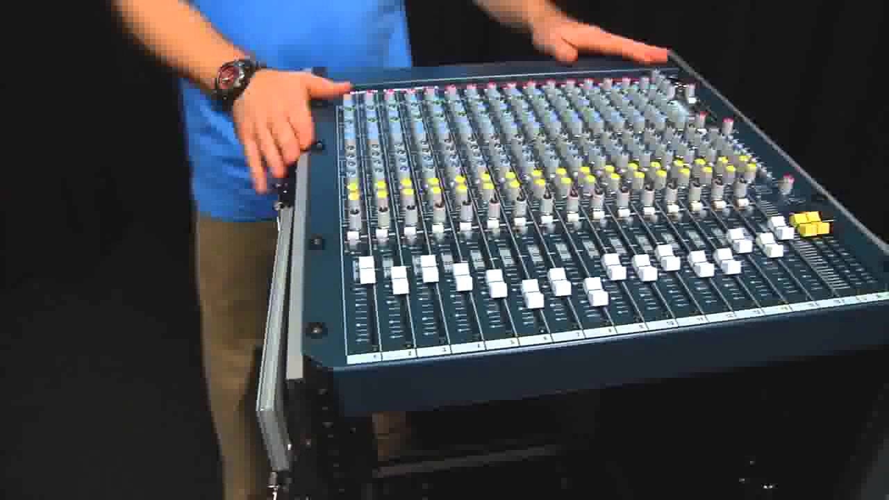 OSP Allen & Heath MixWizard Case - YouTube