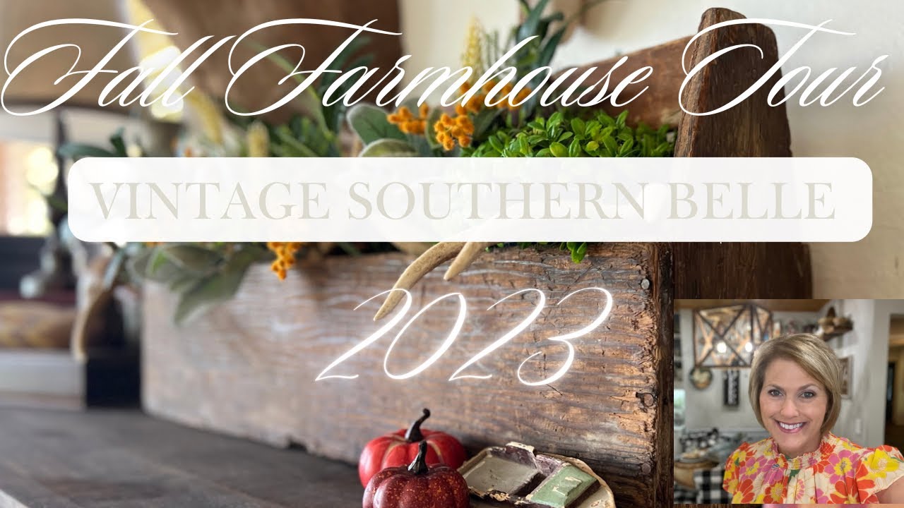2023 Fall Home Tour/ Cozy Fall Farmhouse Tour - YouTube