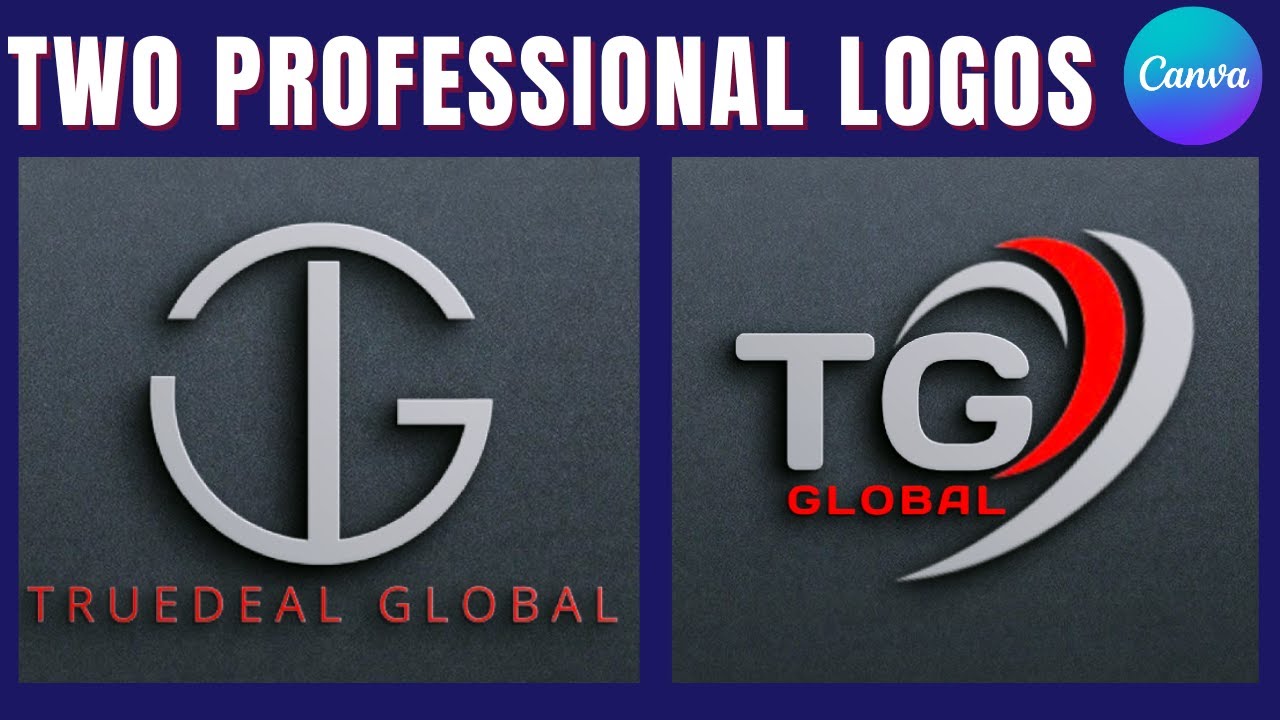 How to Create ️Professional Logo in Canva - YouTube