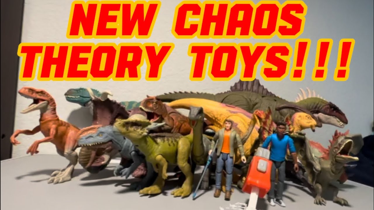Reviewing All Of My Jurassic World : Chaos Theory Toys! - YouTube