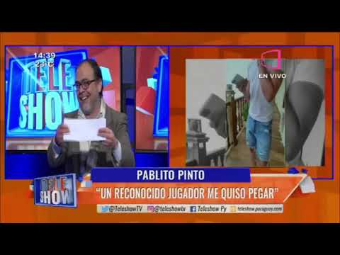 Pablito Pinto denunció agresión "Un reconocido jugador me quiso pegar ...
