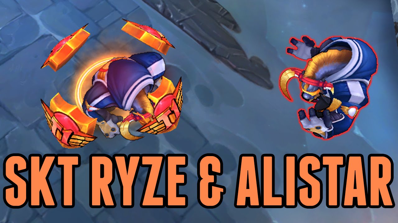 LoL: SKT Ryze & Alistar Skin Spotlight - YouTube