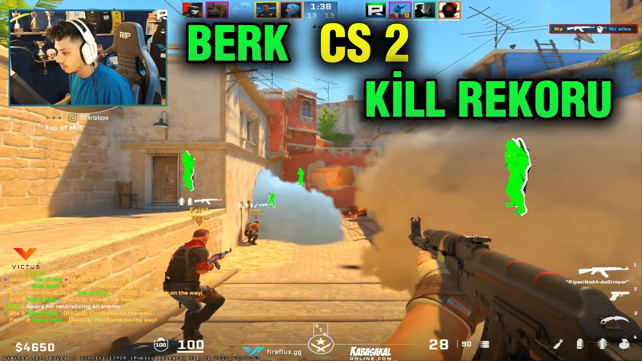 BERK CS2 KİLL REKORU 37 KİLL - YouTube