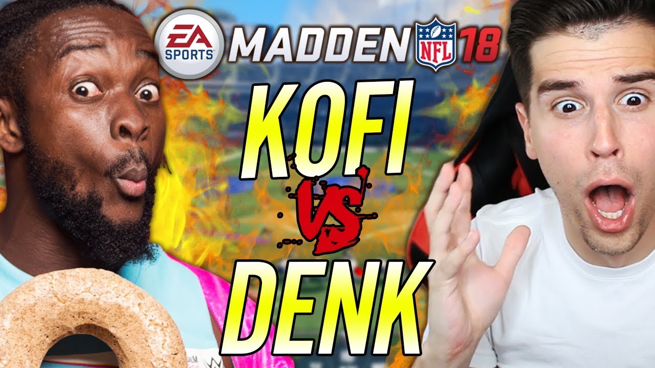 Madden 18 - CHRIS DENKER vs KOFI KINGSTON!! EAGLES vs PATRIOTS!! - YouTube