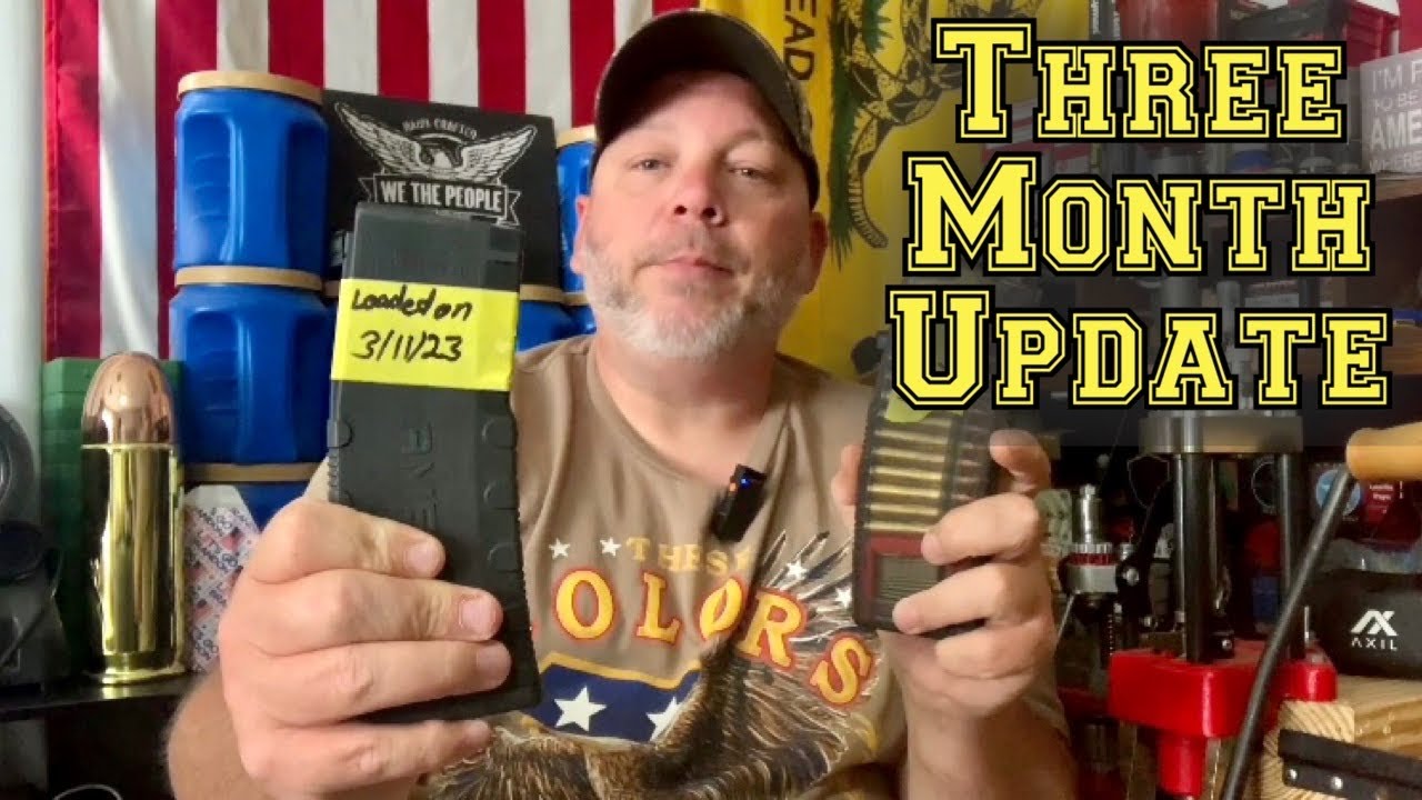 Amend 2 Magazine Three Month Loaded Storage Update - YouTube