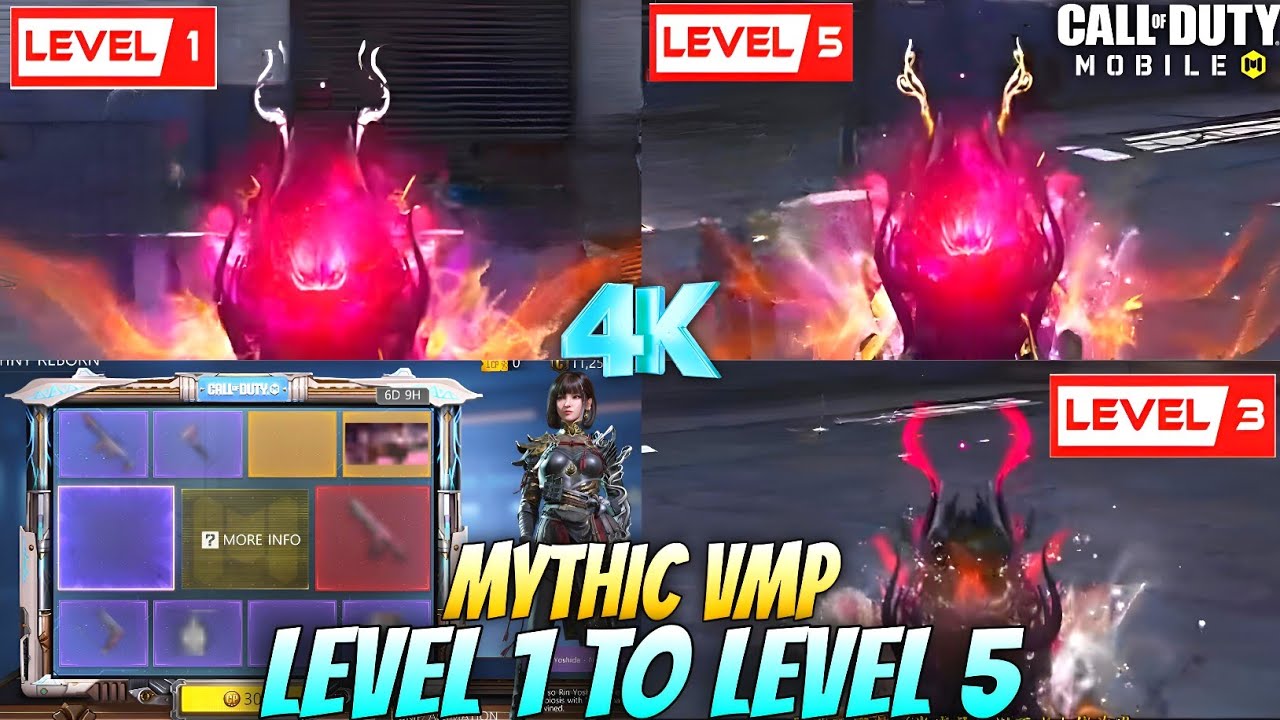 *NEW* Season 5 Lucky Draw! | Mythic VMP Level 1 To Level 5 Full ...