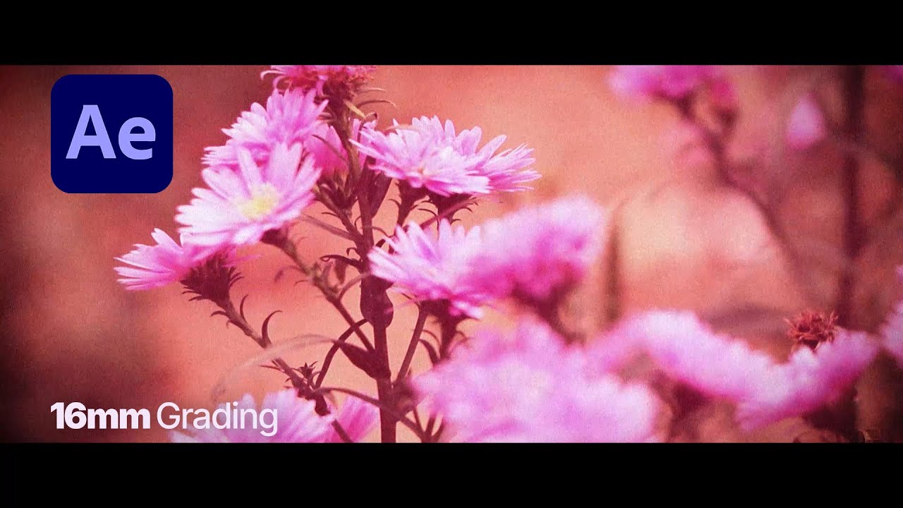Vintage - Do "16mm Film" Colour Grading in After Effects. - YouTube