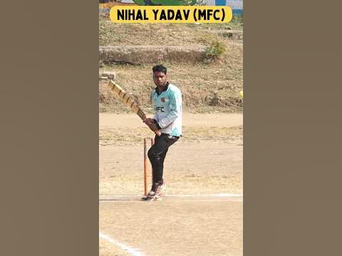 Perfect Hits by Nihal Yadav (MFC) #cricket #shortvideos #trending #bigsix #ytshorts #viral # ...