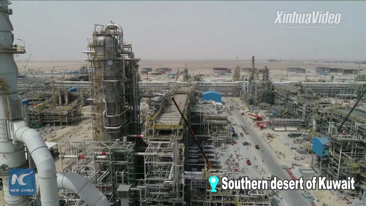 Chinese company helps build largest refinery in Middle East - YouTube