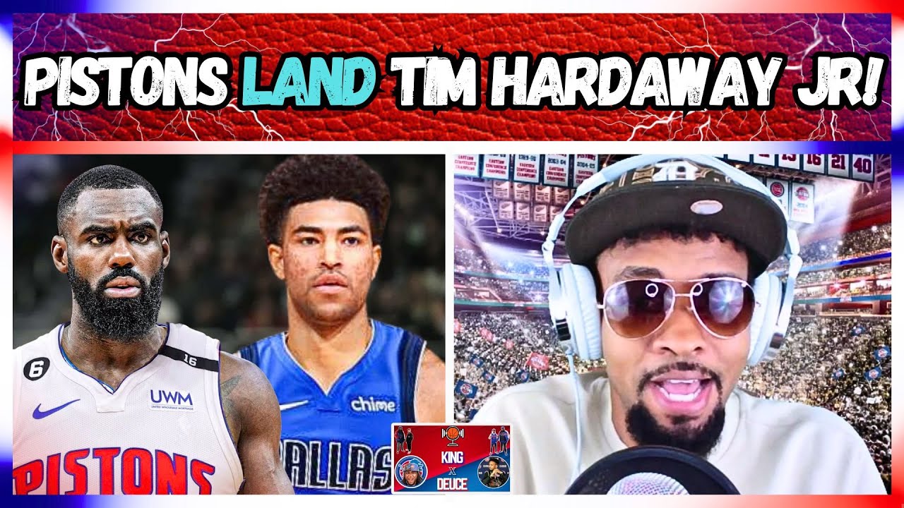 BREAKING: The Detroit Pistons Acquire Tim Hardaway Jr! - YouTube