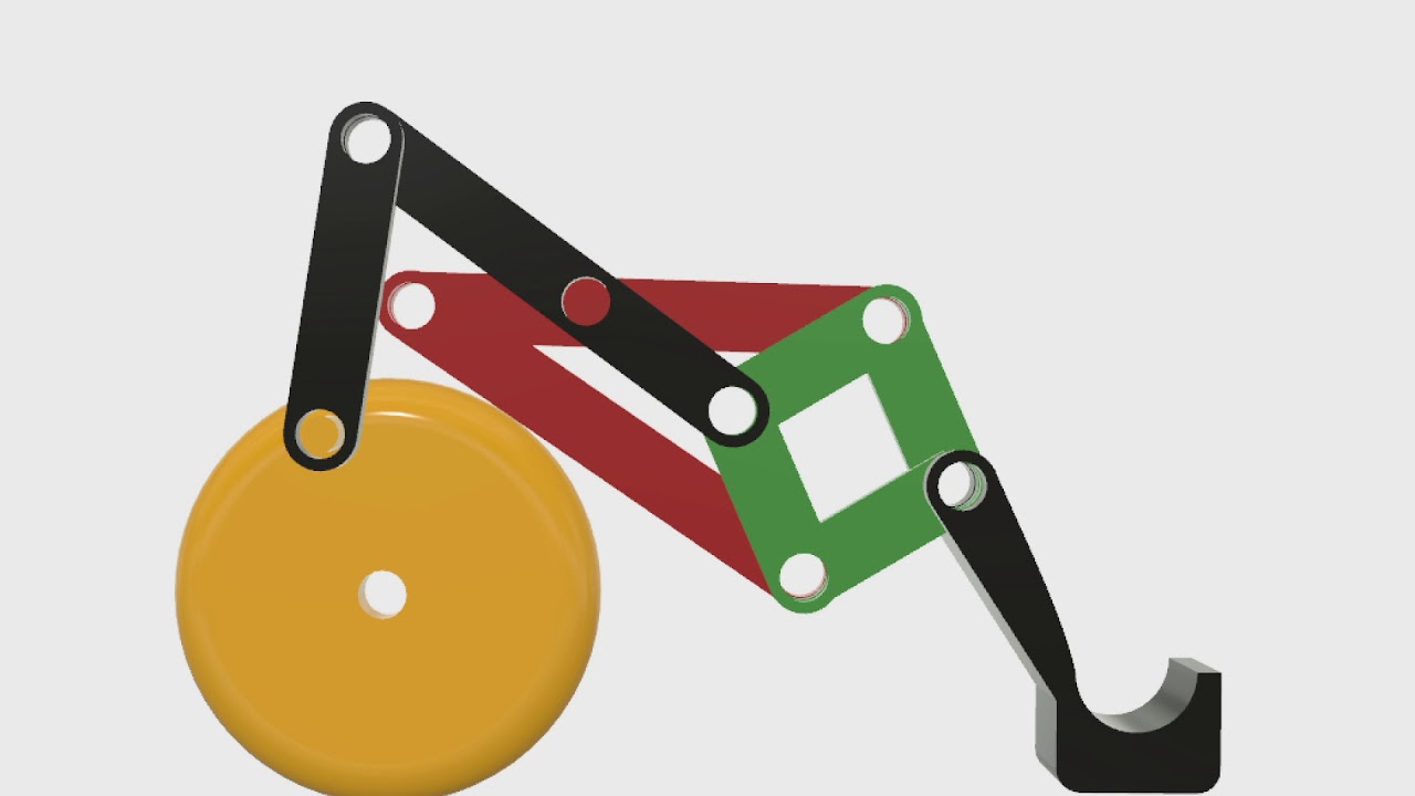 Marblevator "Peaucellier Mechanism" Marble Lift. - YouTube