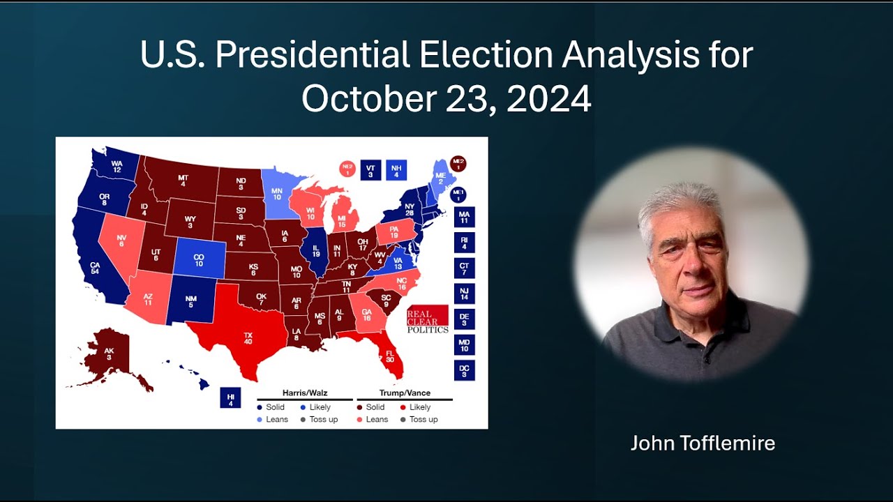 US Presidential Election Analysis October 23, 2024 - YouTube