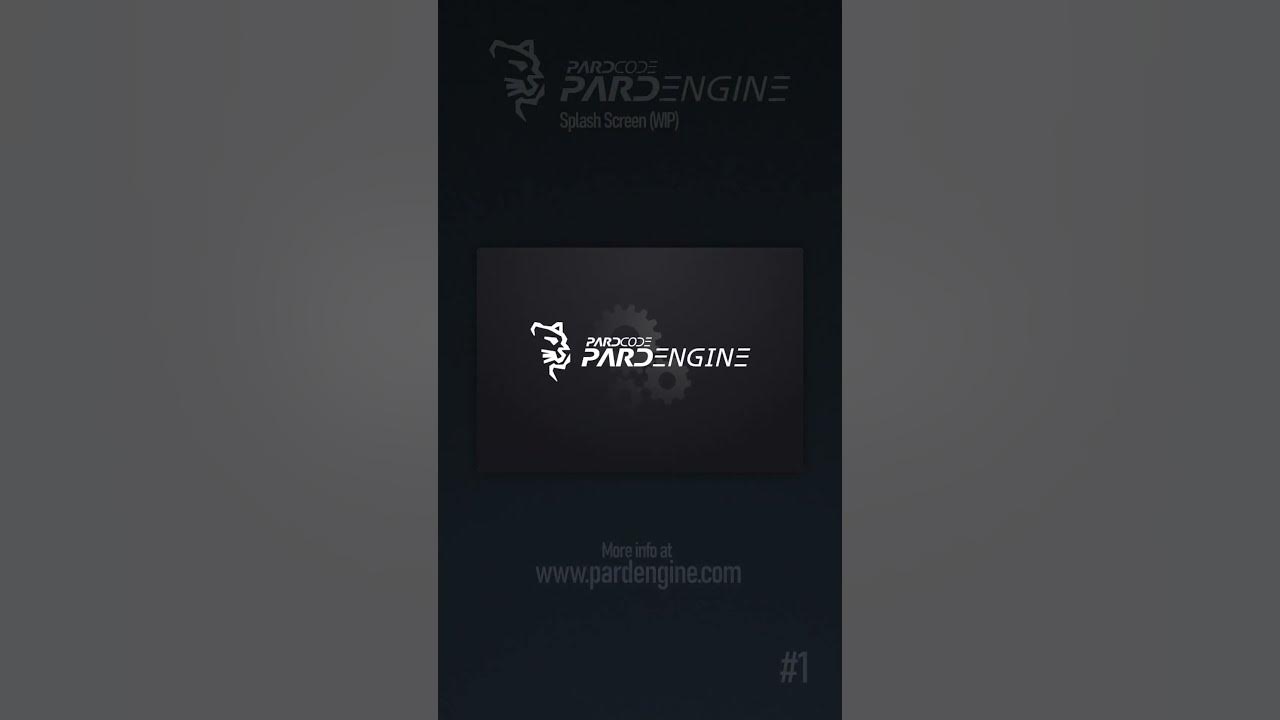 Pard Engine | Creating the Splash Screen | Devlog #1 - YouTube