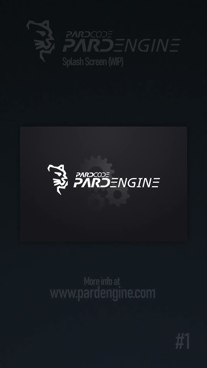 Pard Engine | Creating the Splash Screen | Devlog #1 - YouTube