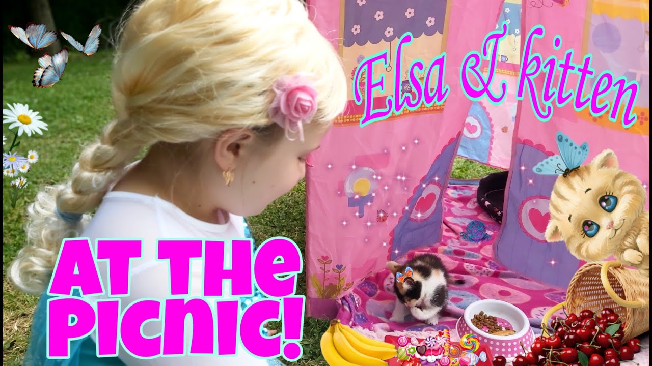 ELSA & A KITTEN The Best Cat Stories For Kids - YouTube